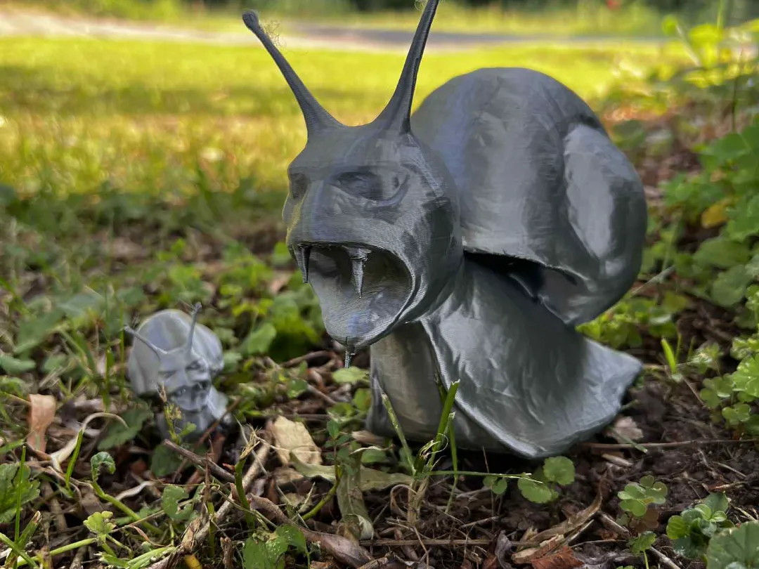 Fred the Eternal Vampire Snail - Free 3D Print Model - MakerWorld