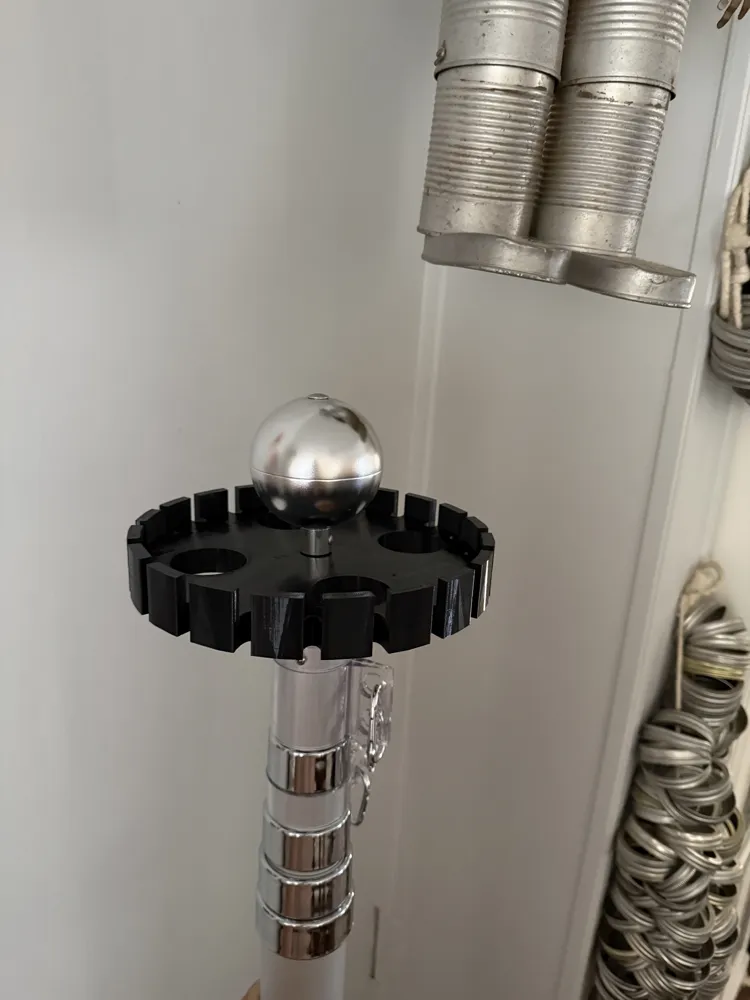 Flag Pole Mega Tree Topper - Free 3D Print Model - MakerWorld