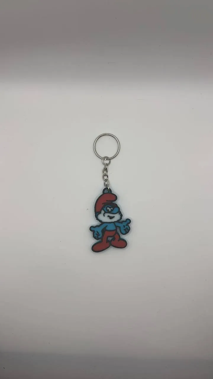 Smurfs Keychains by printing3D MakerWorld: Download Free 3D Models