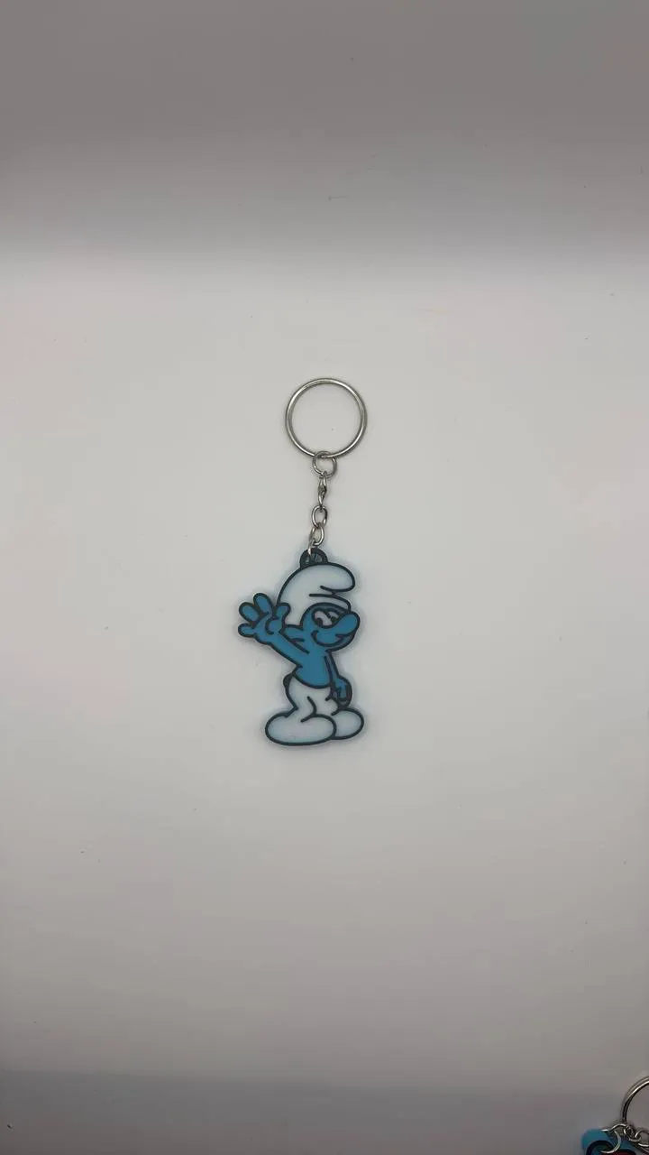 Smurfs Keychains by printing3D MakerWorld: Download Free 3D Models