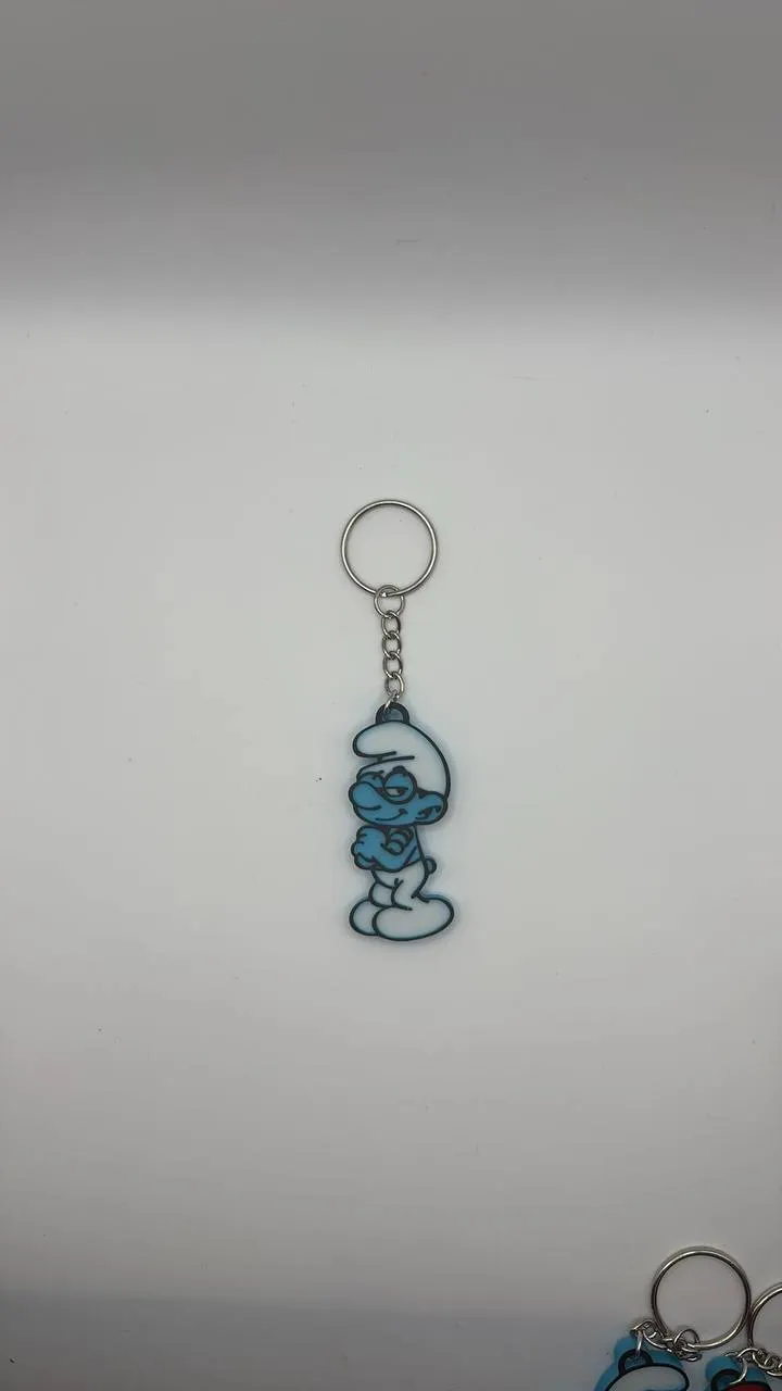 Smurfs Keychains by printing3D MakerWorld: Download Free 3D Models