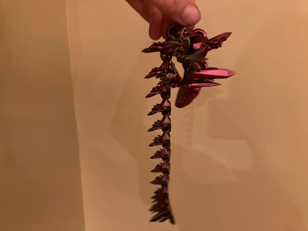 extra flexi rustic dragon by BlueRiverMountain3D by BlueRiverMountain3D ...