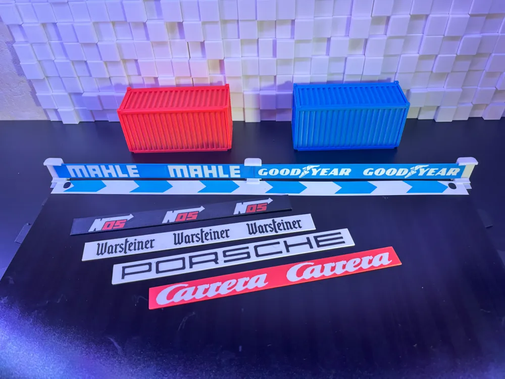 crash barriers holder 2 parts by hogo_makerspace - MakerWorld