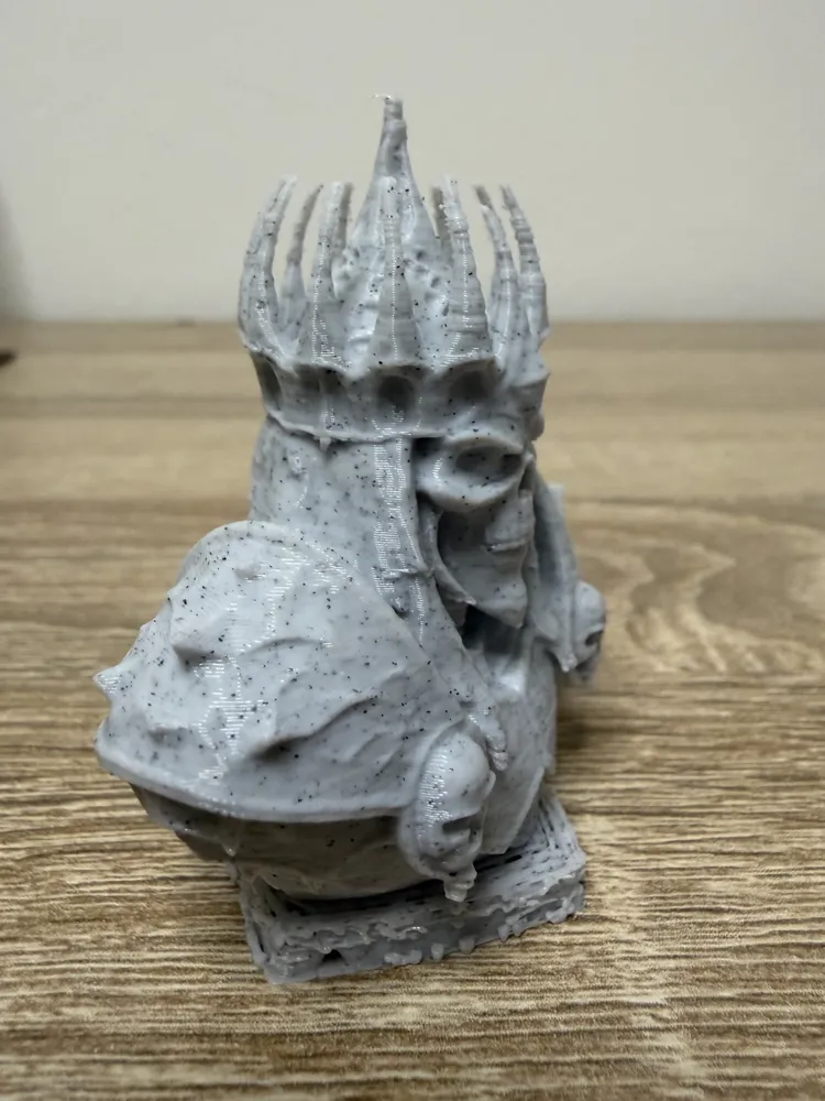 Lich King statue - Free 3D Print Model - MakerWorld
