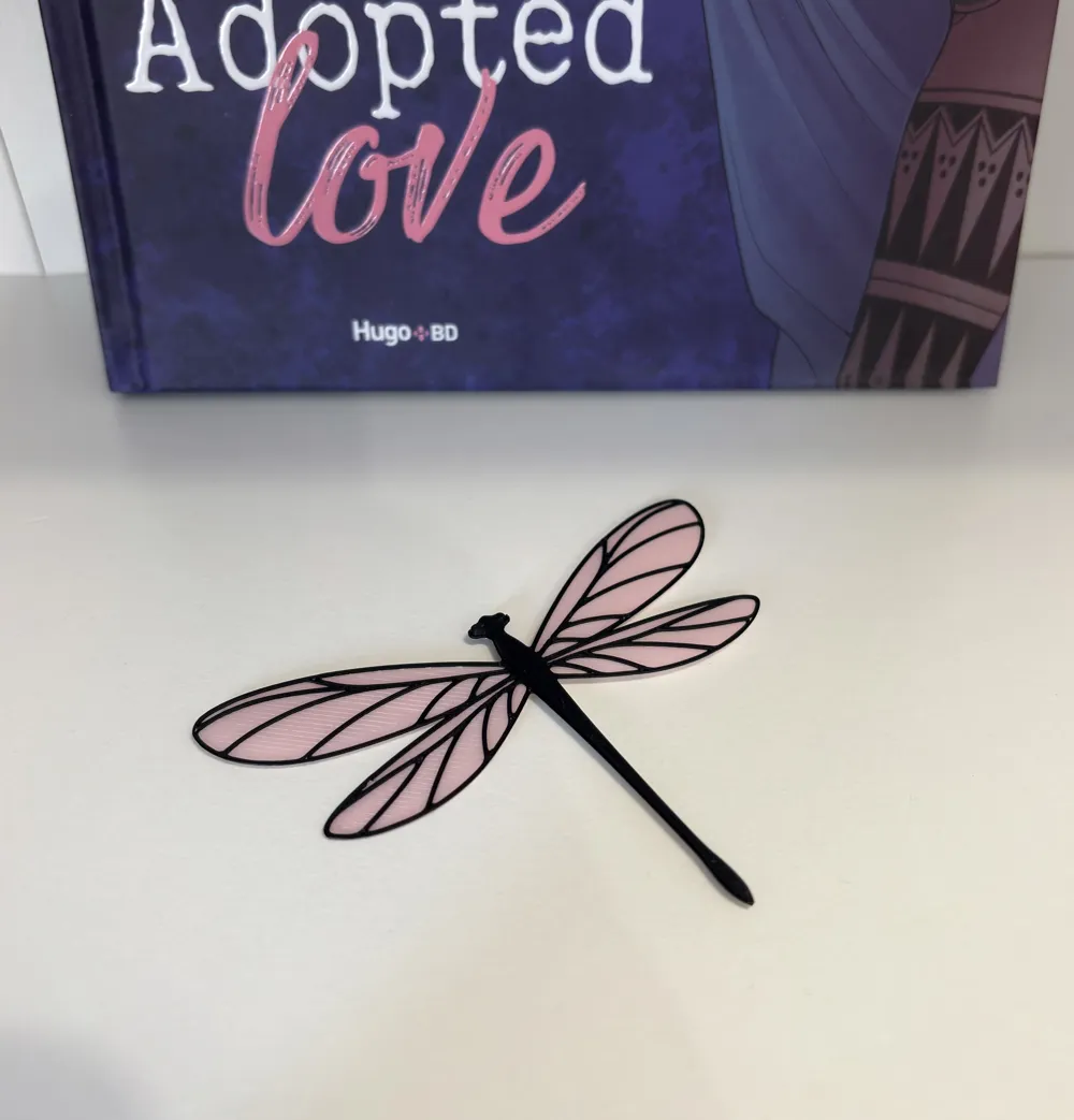 Libellule bicolor dragonfly - Free 3D Print Model - MakerWorld