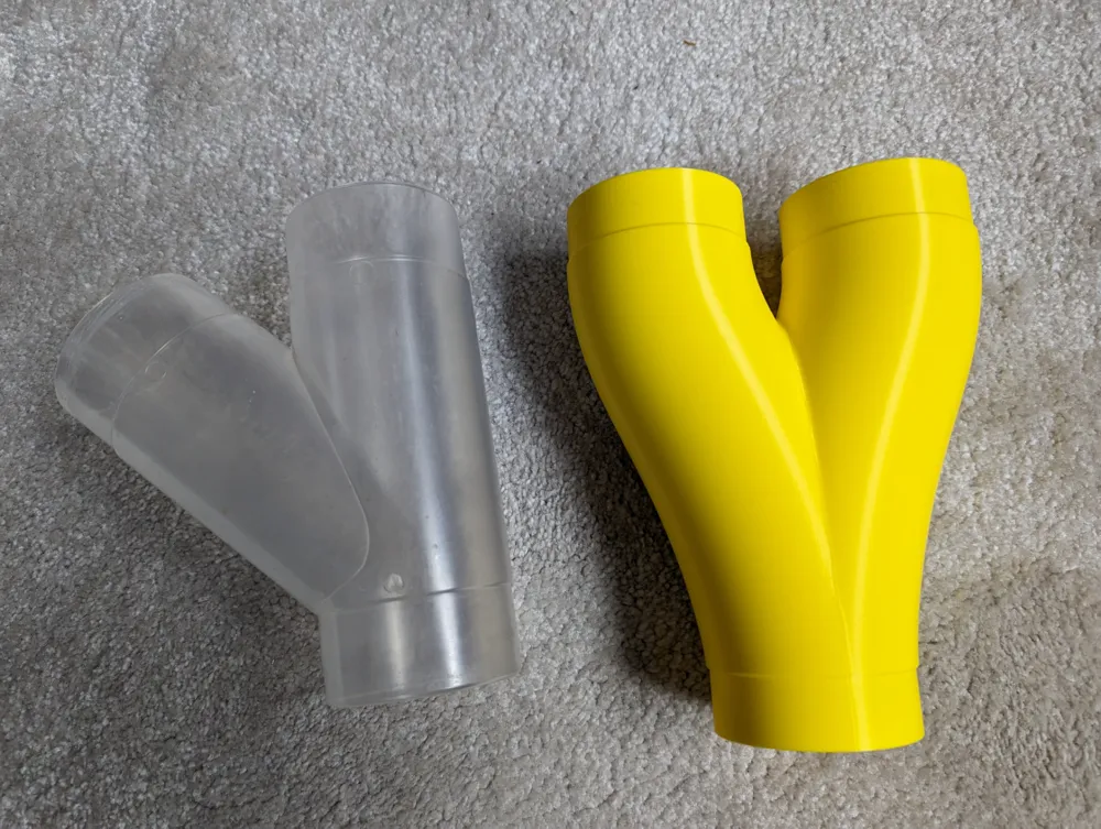 63mm y-splitter for dust extraction by mike_kean - MakerWorld
