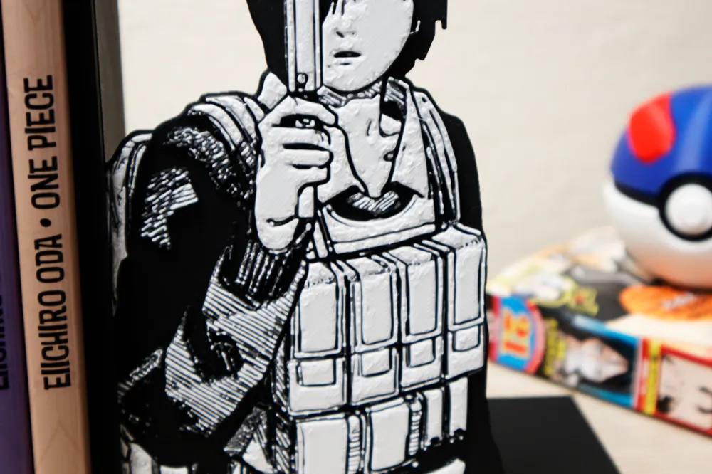 Bookend of Togata | Fire Punch Fan Art - Free 3D Print Model - MakerWorld