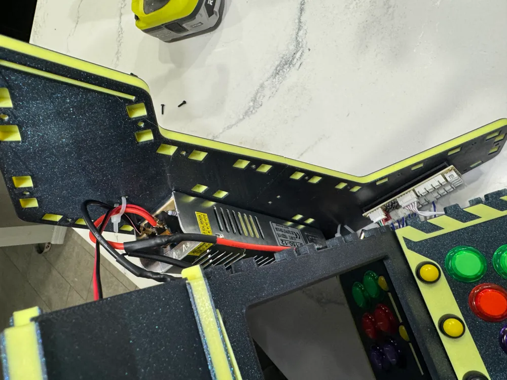 Printed Mini Arcade Machine Right Side Panels (Top/Bottom) by zoccer22 ...