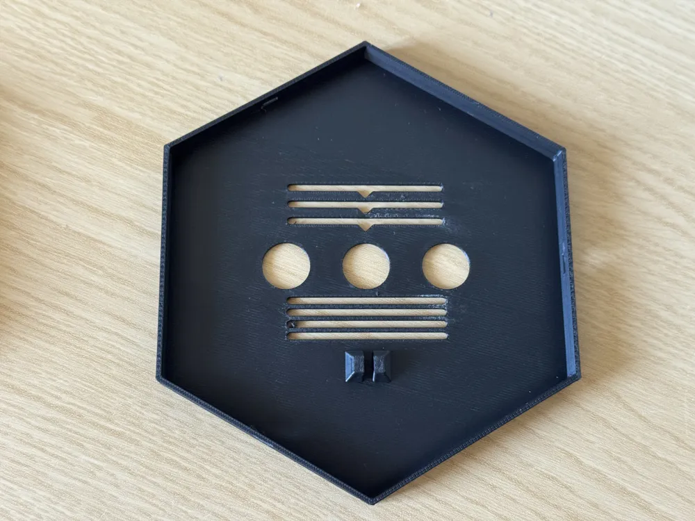 Rosette Wall Display Mount by Daniel Overton MakerWorld: Download Free 3D Models