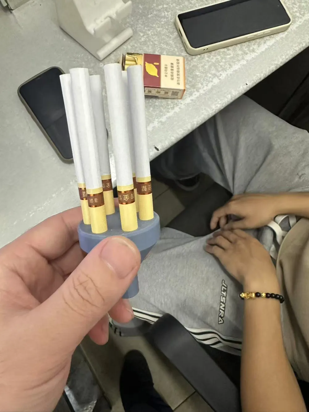 Six-cigarette adapter, Gatling gun, life accelerator by 不锈钢加工 ktv模块 ...
