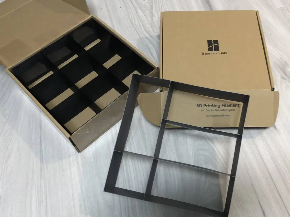 compartments for filament box (Bambulab eSUN ...) by Bichopebitou ...