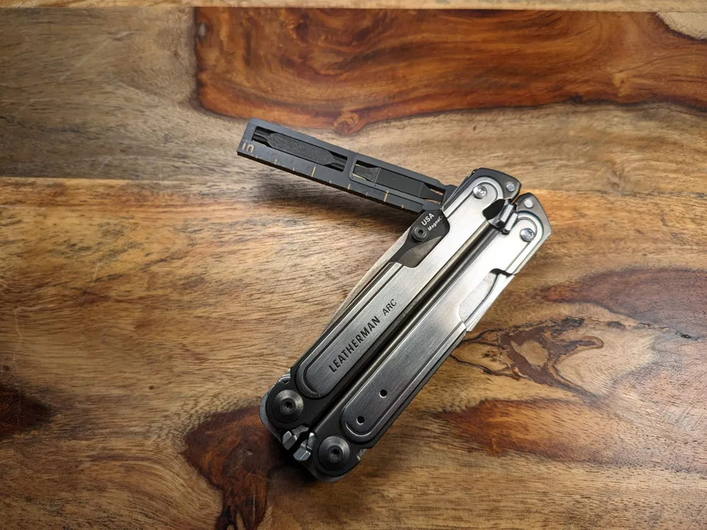 Leatherman ARC Bit Holder & Ruler - Free 3D Print Model - MakerWorld