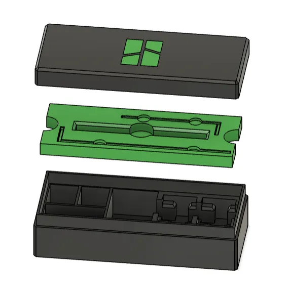 Compact Accessory Box For Bambu Lab P1S - Free 3D Print Model - MakerWorld