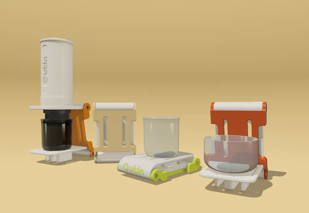 Outin nano Stand - Dual Folding Stand by Ariel MakerWorld: Download ...