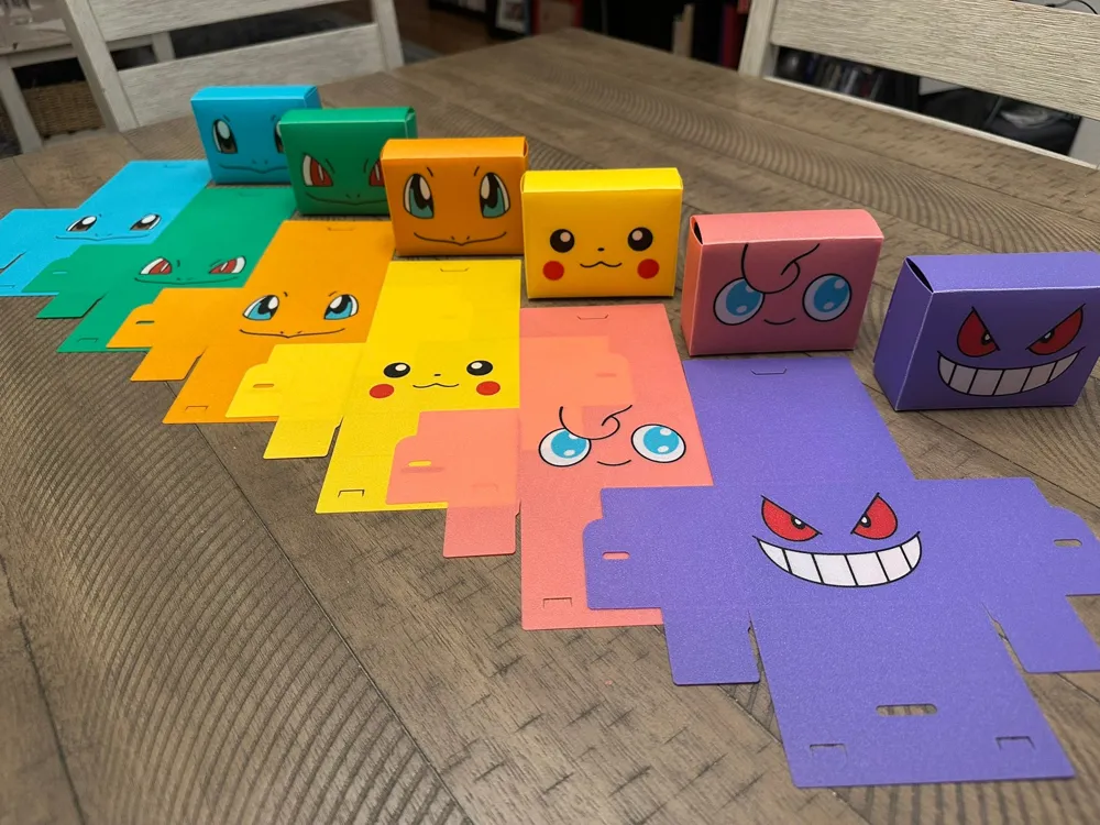 Pokemon Deck Box for 60 Sleeved Cards 1piece 1:15h - Free 3D Print ...
