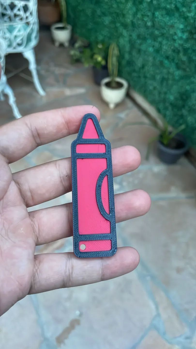 Crayola keychain by Daniel Morales - MakerWorld