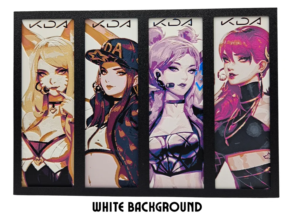 League of Legends - KDA Bookmarks by BusyKikiBee MakerWorld: Download ...