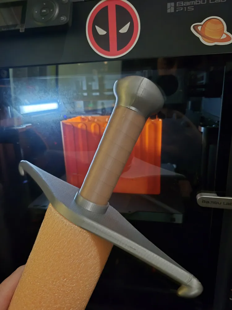 trunk's pool noodle sword by Rompa MakerWorld: Download Free 3D Models