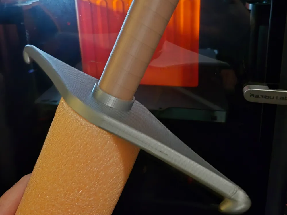 trunk's pool noodle sword by Rompa MakerWorld: Download Free 3D Models
