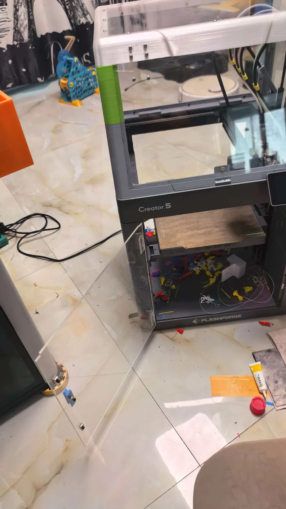Flashforge Creator 5 enclosure kit - Free 3D Print Model - MakerWorld