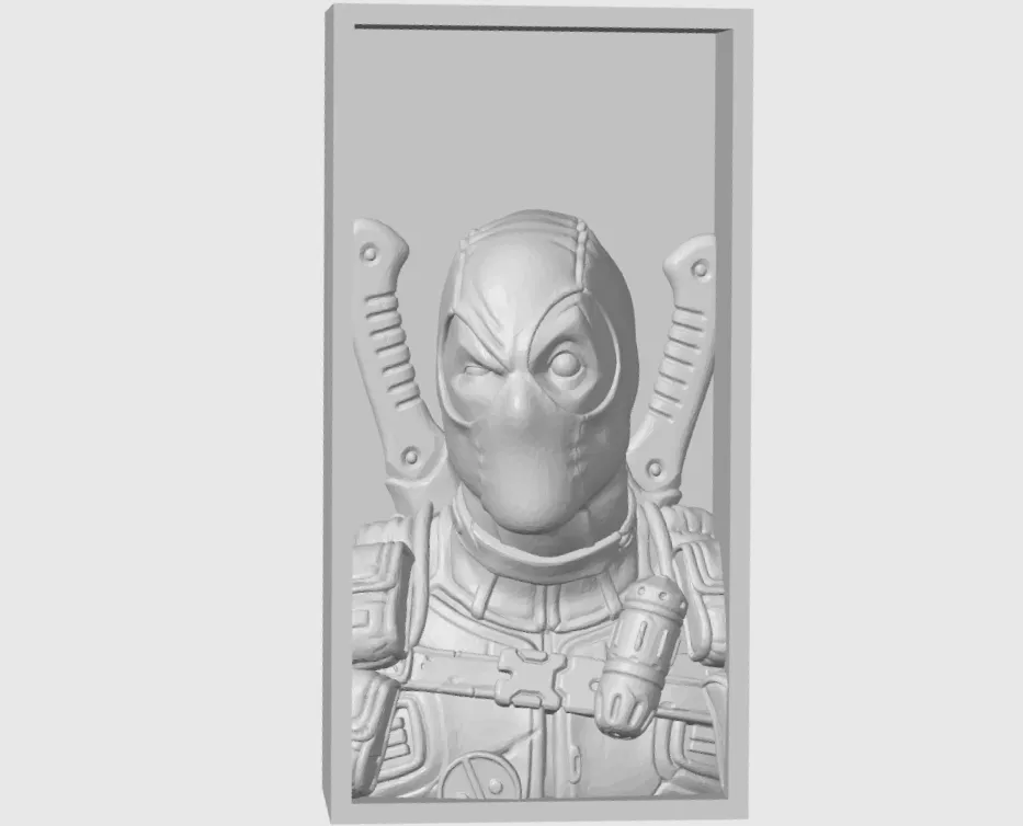 Deadpool Book Nook - Free 3D Print Model - MakerWorld