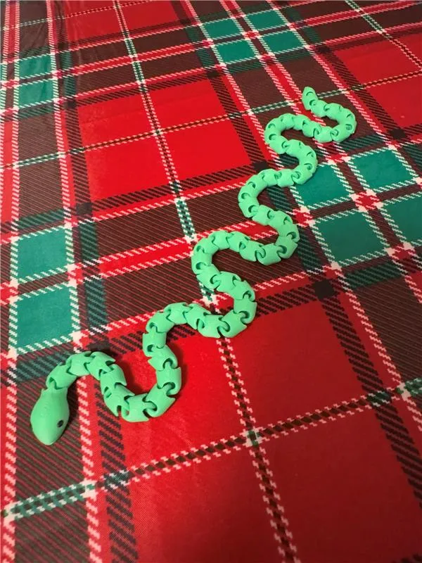 Tiny Flexi Snake 'The Longer One' by Paulies Prints MakerWorld ...