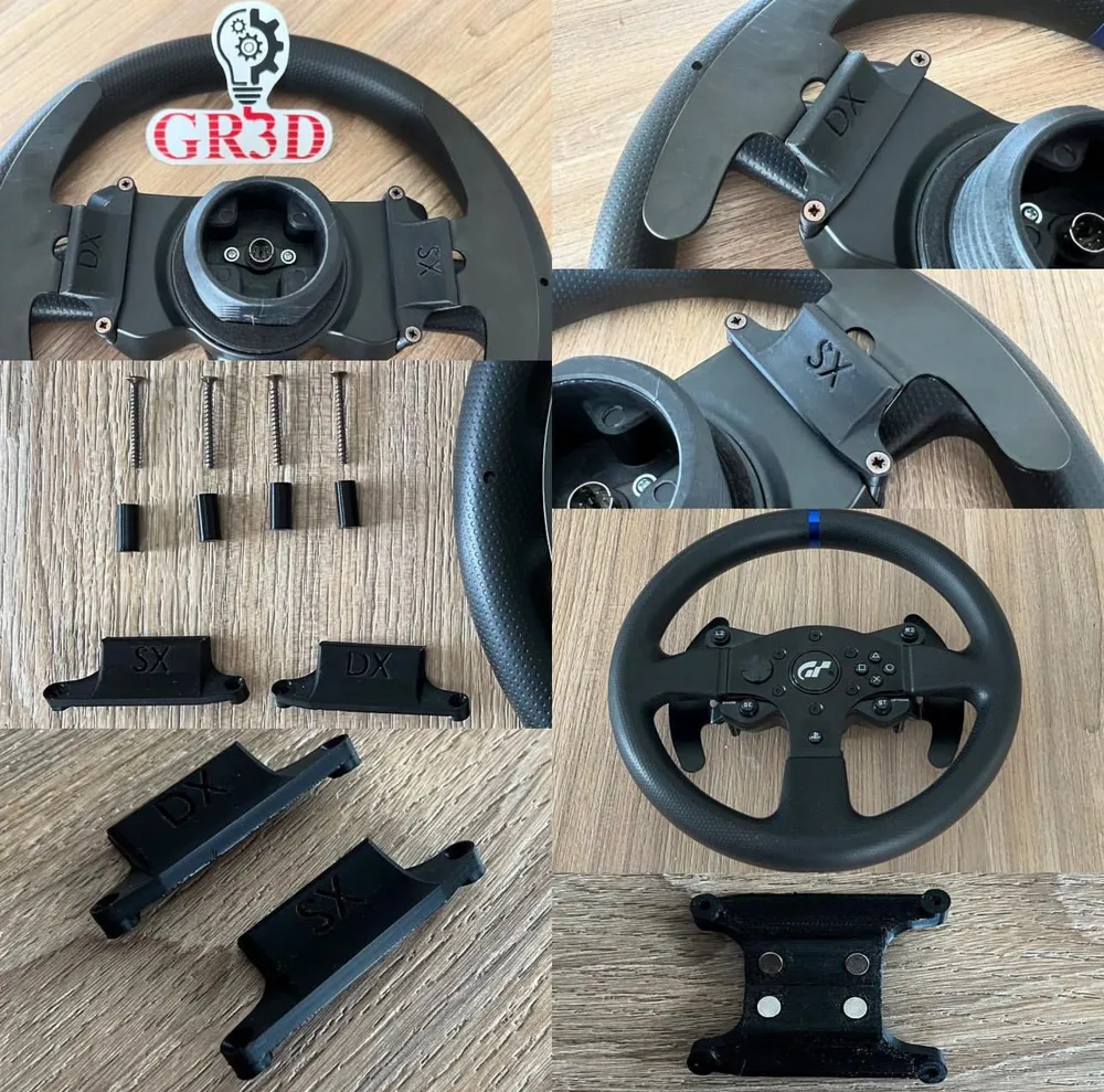 PADDLE SHIFTER MAGNETIC THRUSTMASTER T300 GT by Gr3dstampaidee - MakerWorld