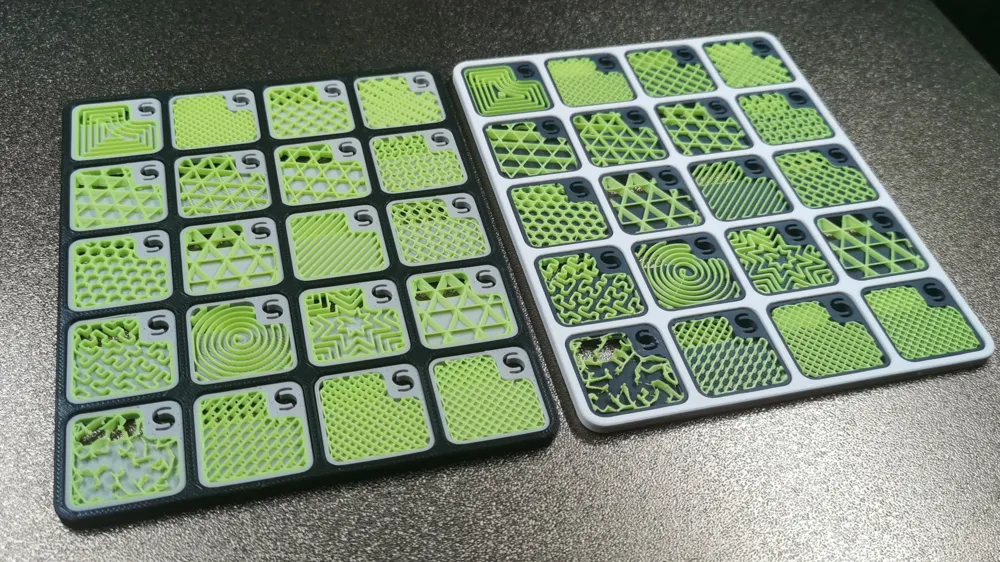 Bambu Lab Infill Swatch with 12x22r2 Label Remixed by suit1337 ...