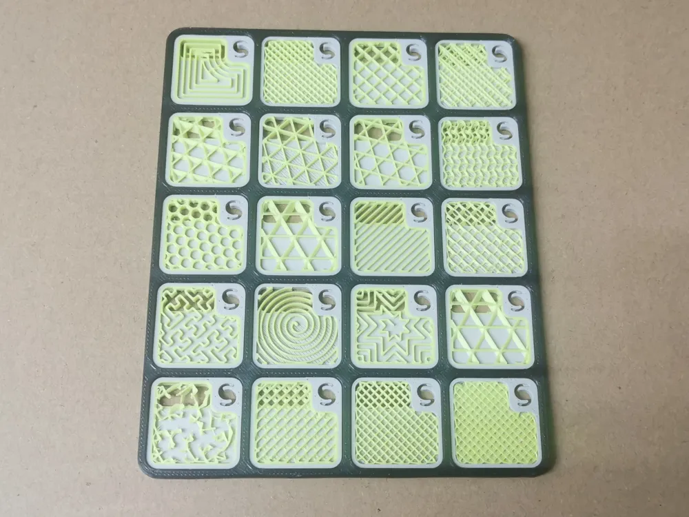 Bambu Lab Infill Swatch with 12x22r2 Label Remixed by suit1337 ...