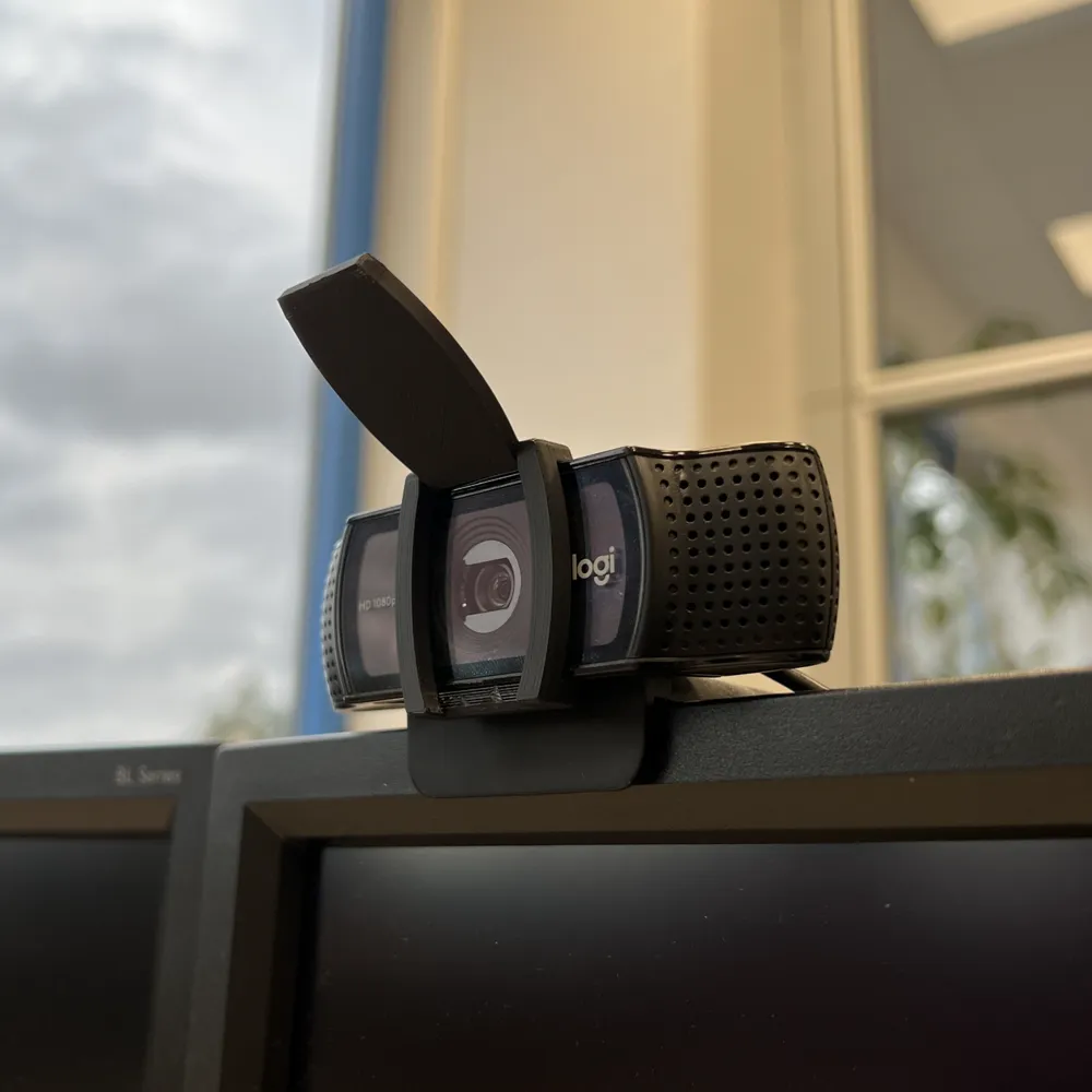 Webcam Privacy Cover for Logitech C920s PiP by merope_de - MakerWorld