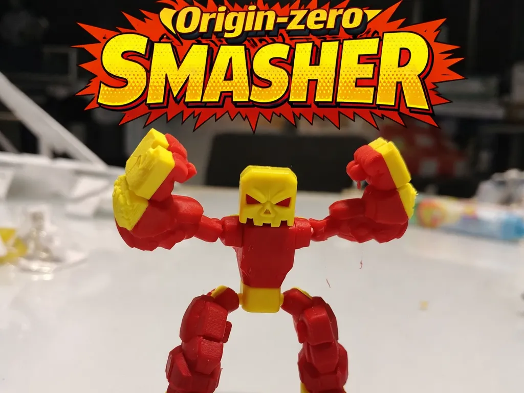 Origin-zero Smasher! - Free 3D Print Model - MakerWorld