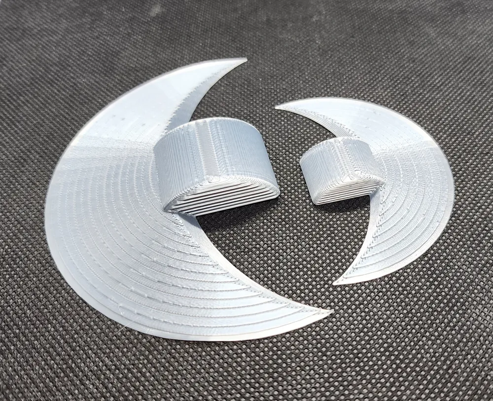 Crescent Moon Bed Scraper by TripleGWorkshop - MakerWorld
