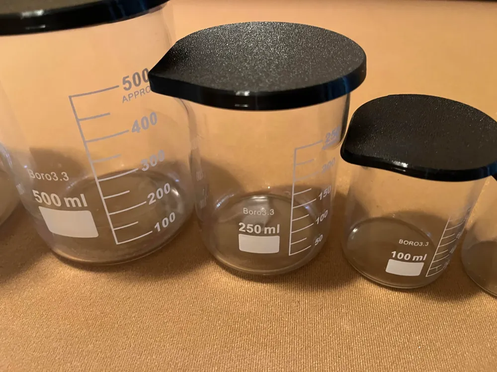 250mL Beaker lid by Brighton3D Forge - MakerWorld