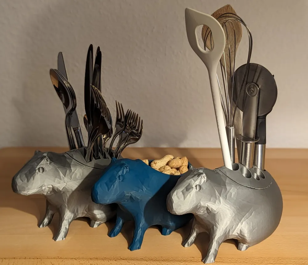 Kitchen Capybara by Blubdiwub - MakerWorld