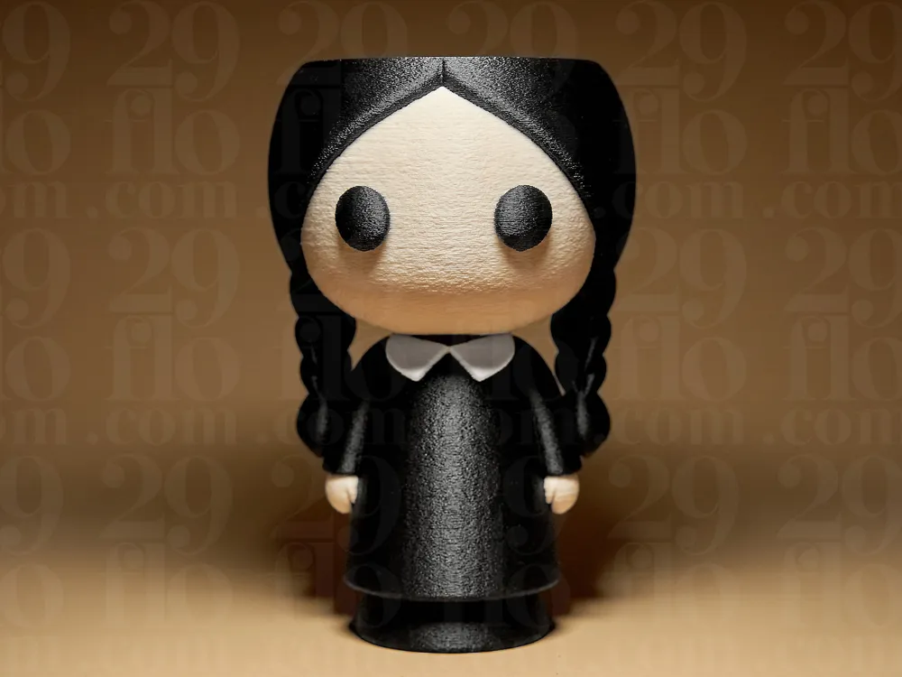 Wednesday Addams Things Organizer - Free 3D Print Model - MakerWorld