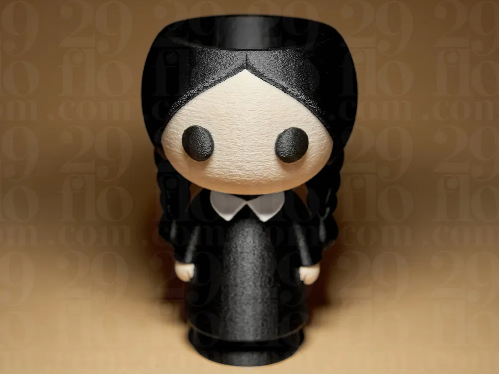 Wednesday Addams Things Organizer - Free 3D Print Model - MakerWorld
