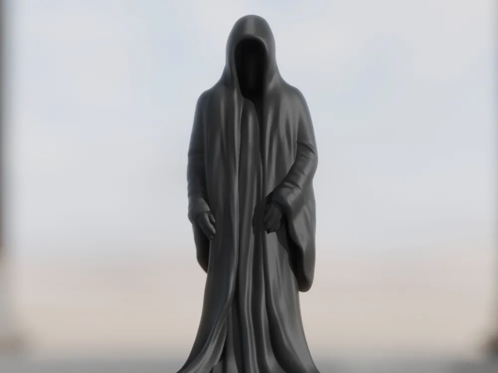 Hooded Cloaked Figure – Dark Reaper by Sculturissimo3D MakerWorld ...