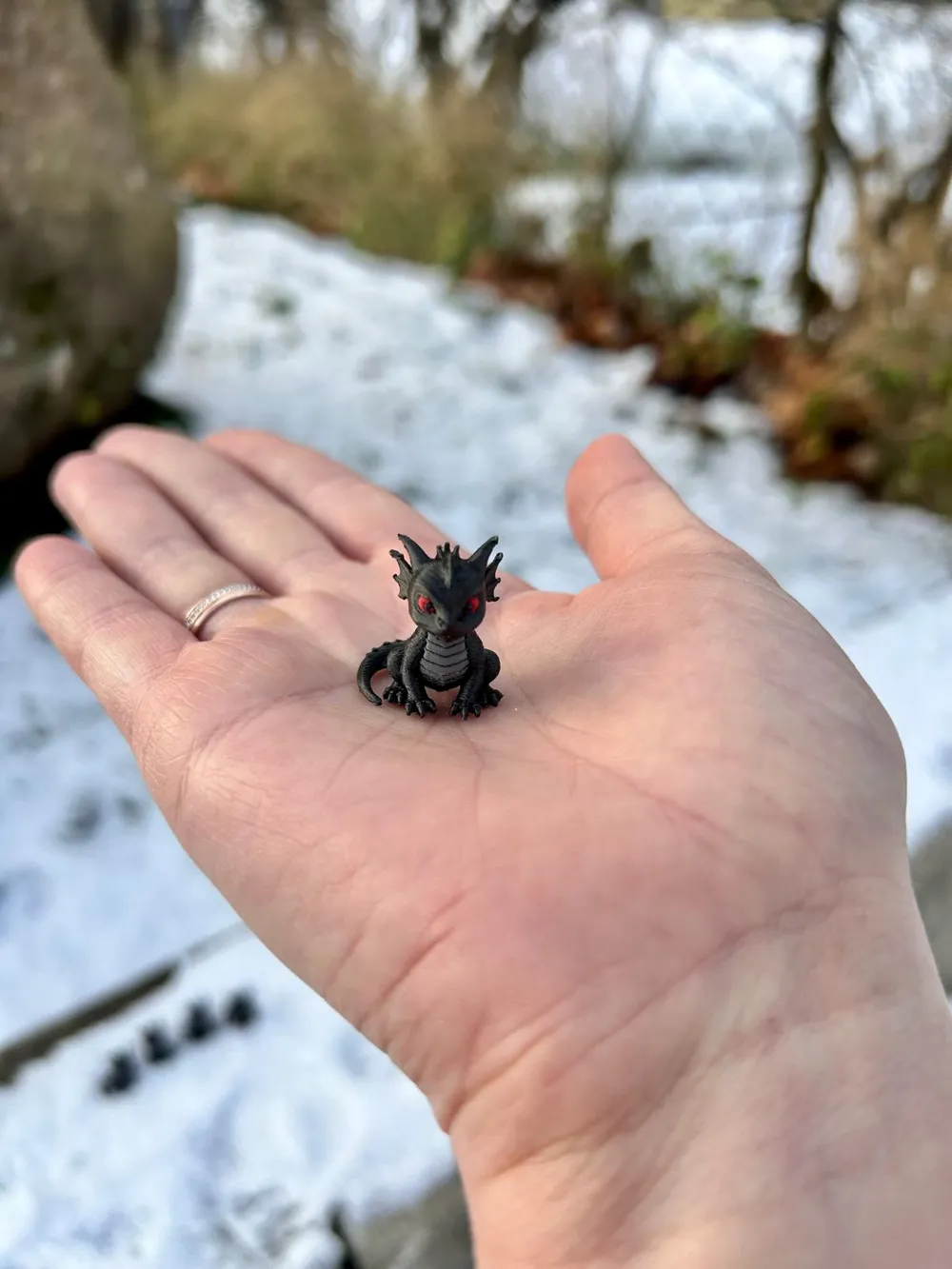 mini dragon - Free 3D Print Model - MakerWorld