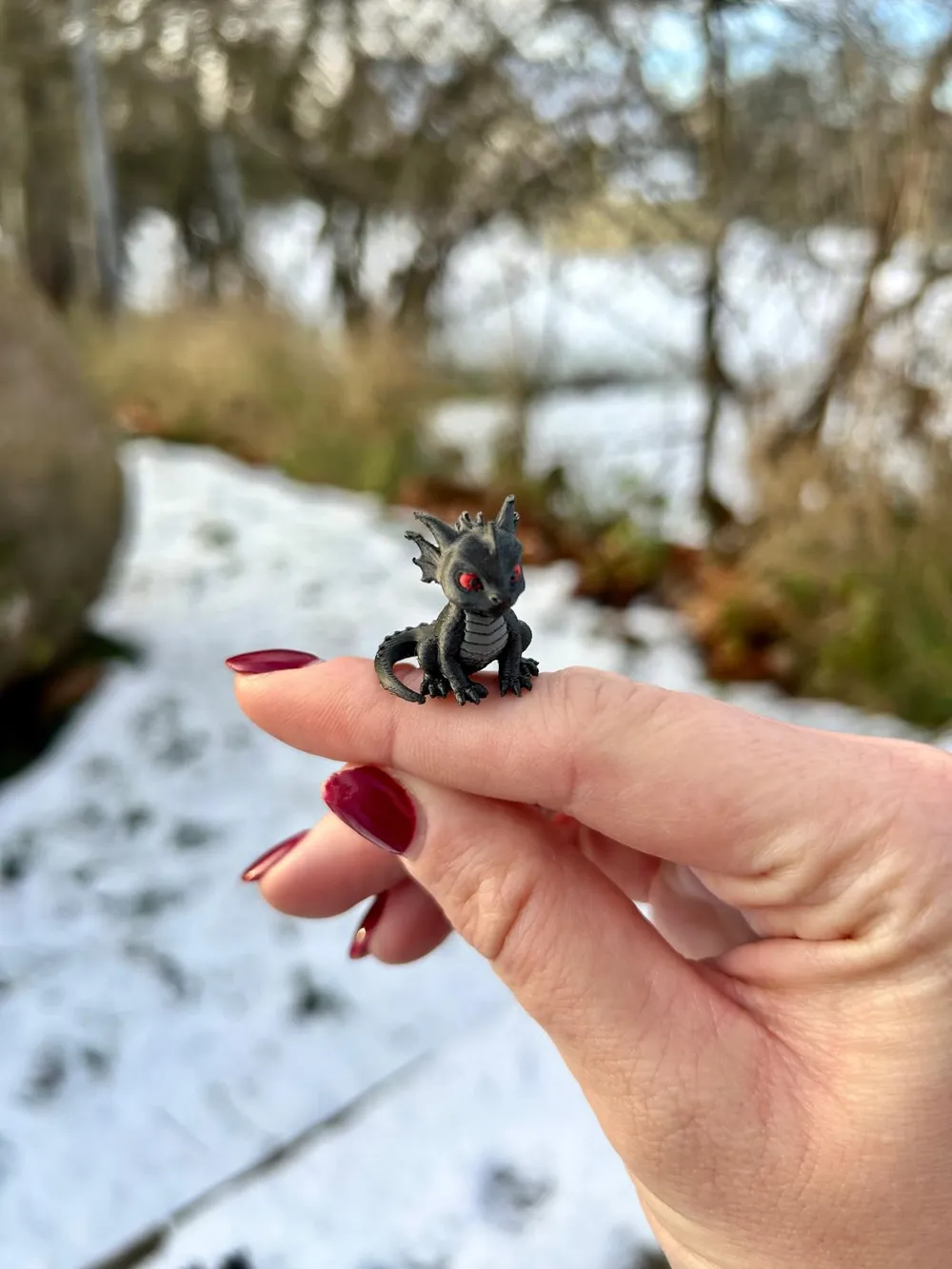 mini dragon - Free 3D Print Model - MakerWorld