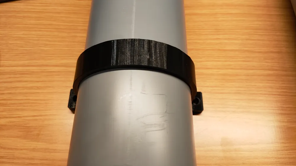 100mm (110mm) PVC Pipe Bracket Remixed by Ultr4vox - MakerWorld