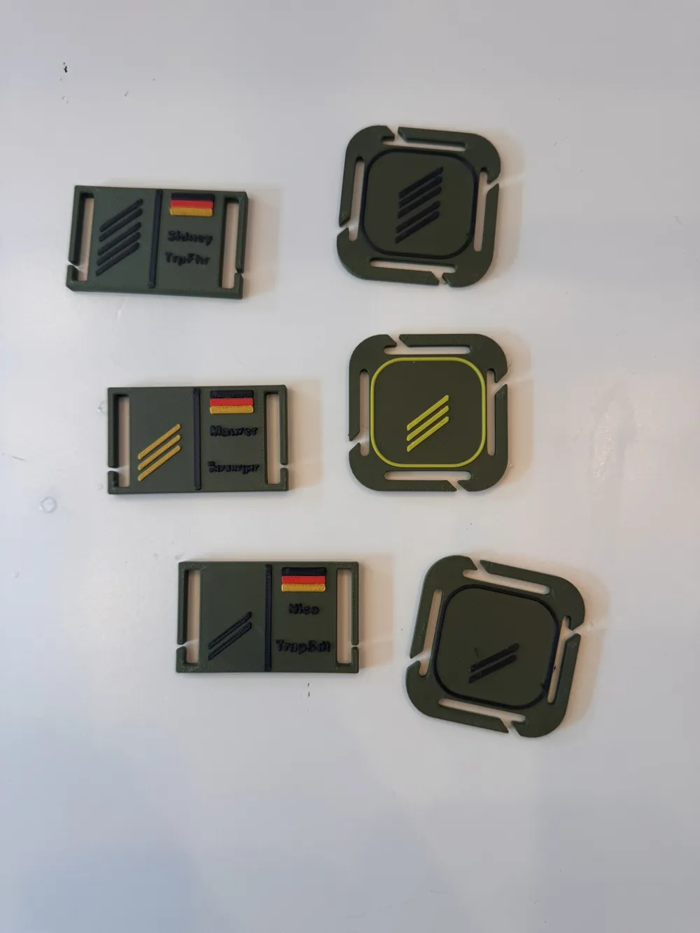 MOLLE Rank Clips / Army / Navy by JoNaCraft MakerWorld: Download Free ...