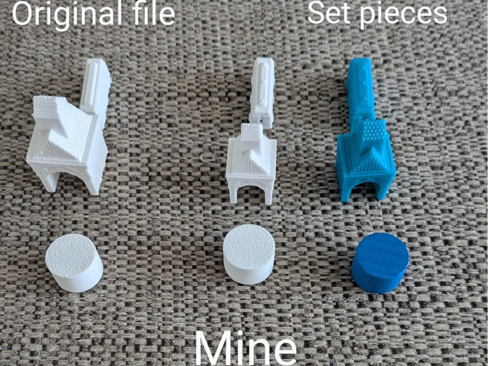 same sizes as the ones in the actual game Remixed by Gog2011 MakerWorld ...