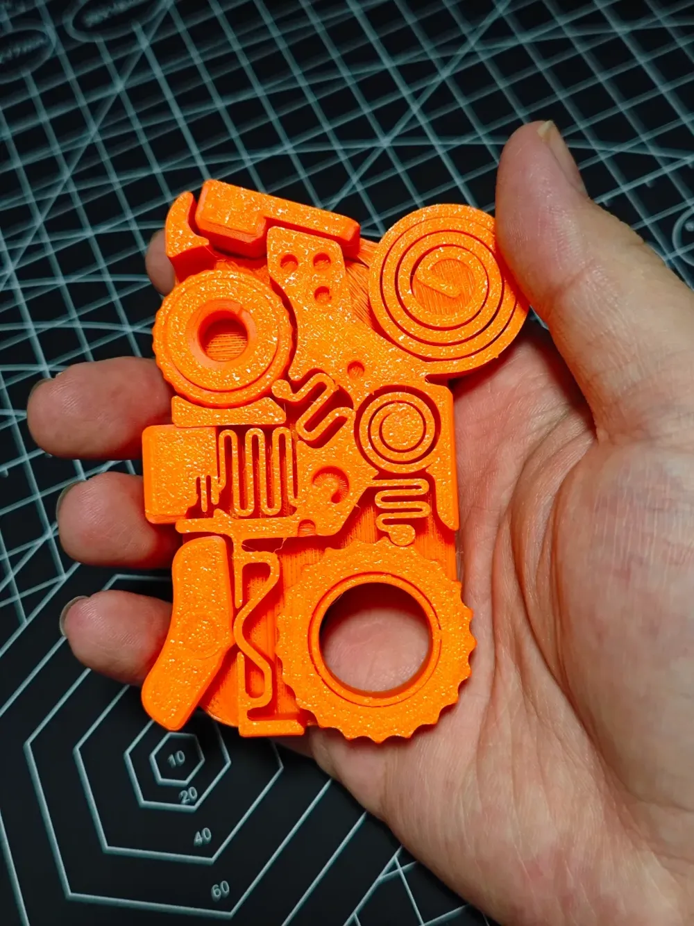 Seven-in-one launchable fidget toy by YEZAO MakerWorld: Download Free ...