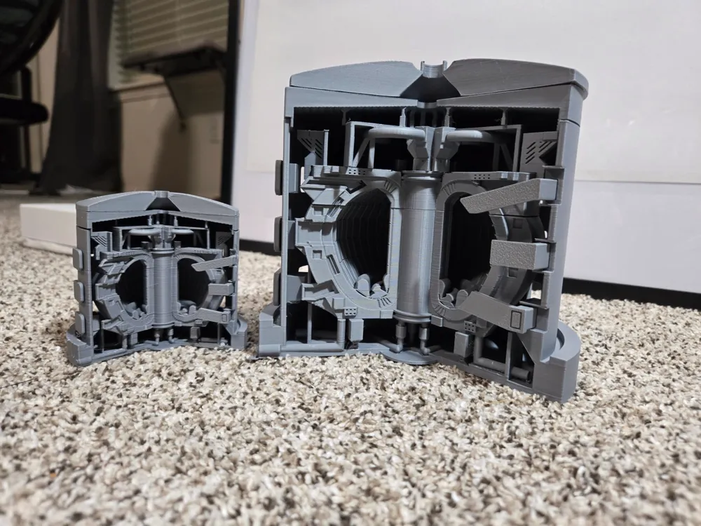Tokamak-Fusionsreaktor 3D-Druckmodell von wontonnn MakerWorld ...