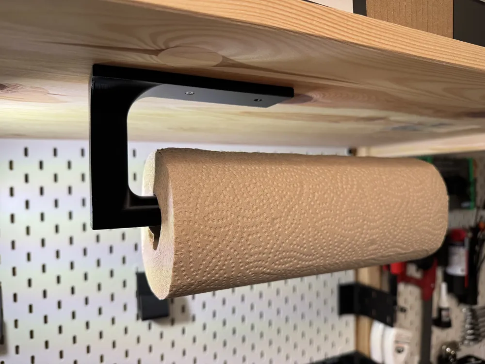 Kitchen Roll Holder - Paper towel BIG Roll Version - Free 3D Print ...