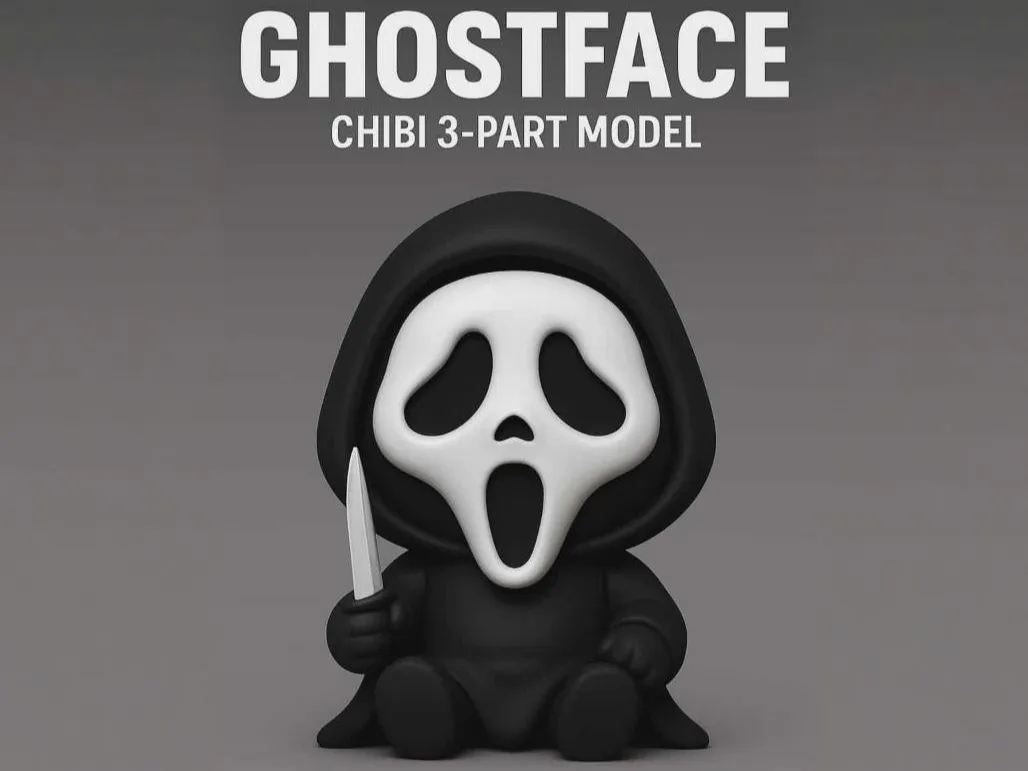 Little Ghostface (No AMS) - Free 3D Print Model - MakerWorld