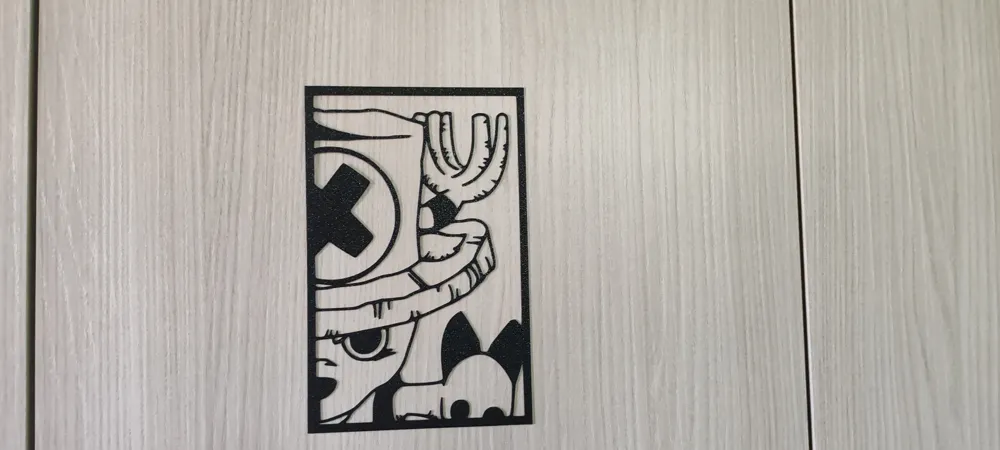 One Piece Chopper 2d wall art by TheWallArtGuy MakerWorld: Download ...