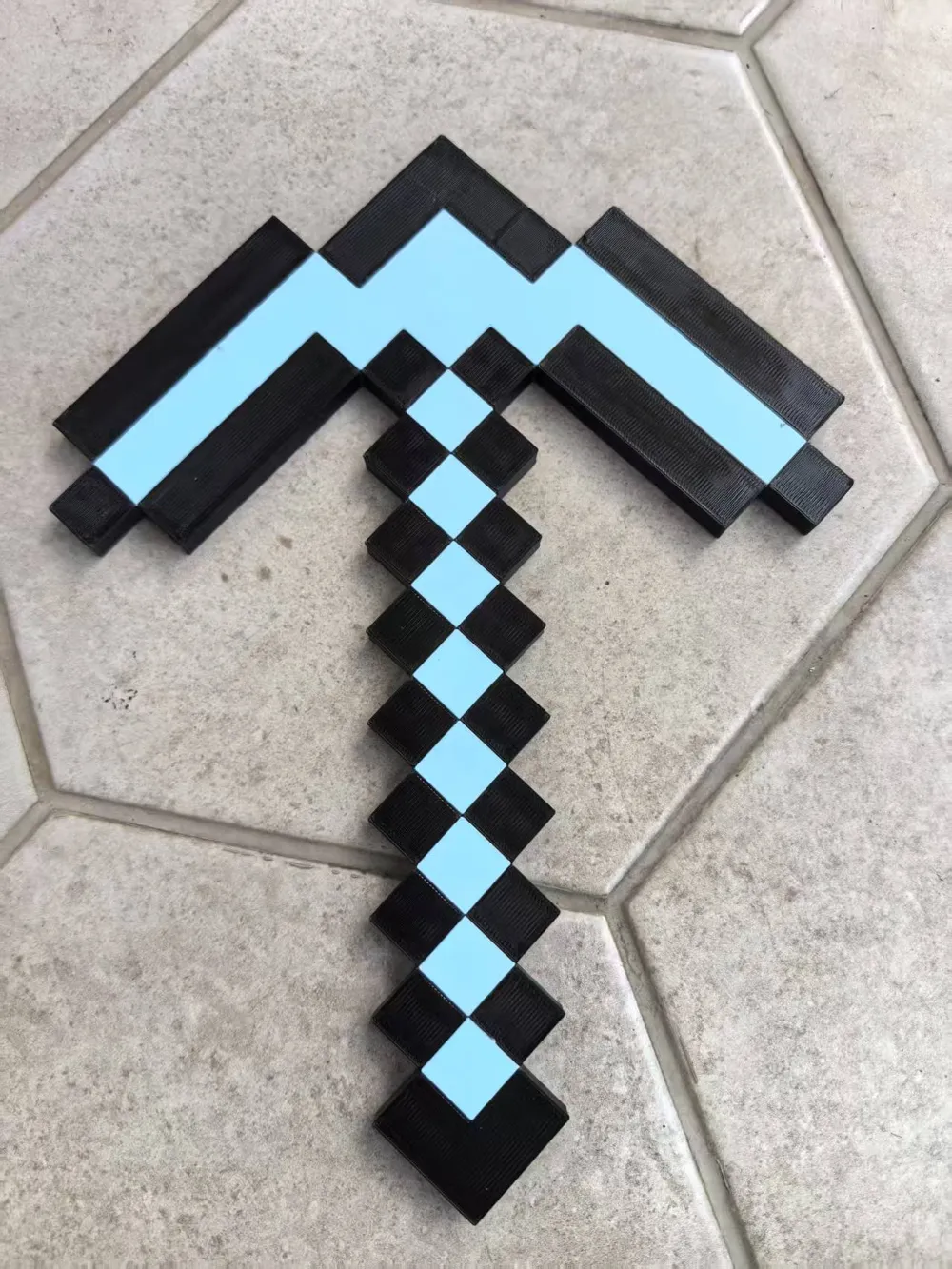 【25 minutes】One plate Minecraft pickaxe print by heibo MakerWorld ...