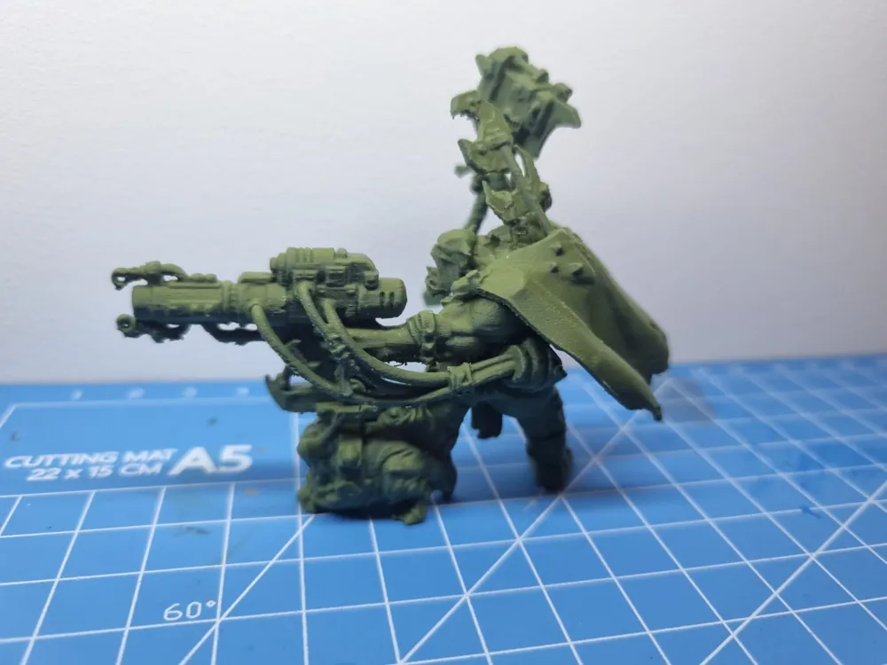 Ogre Commander with Monstrous Pet and Waraxe: 50K Polygons by Printar Petar - MakerWorld