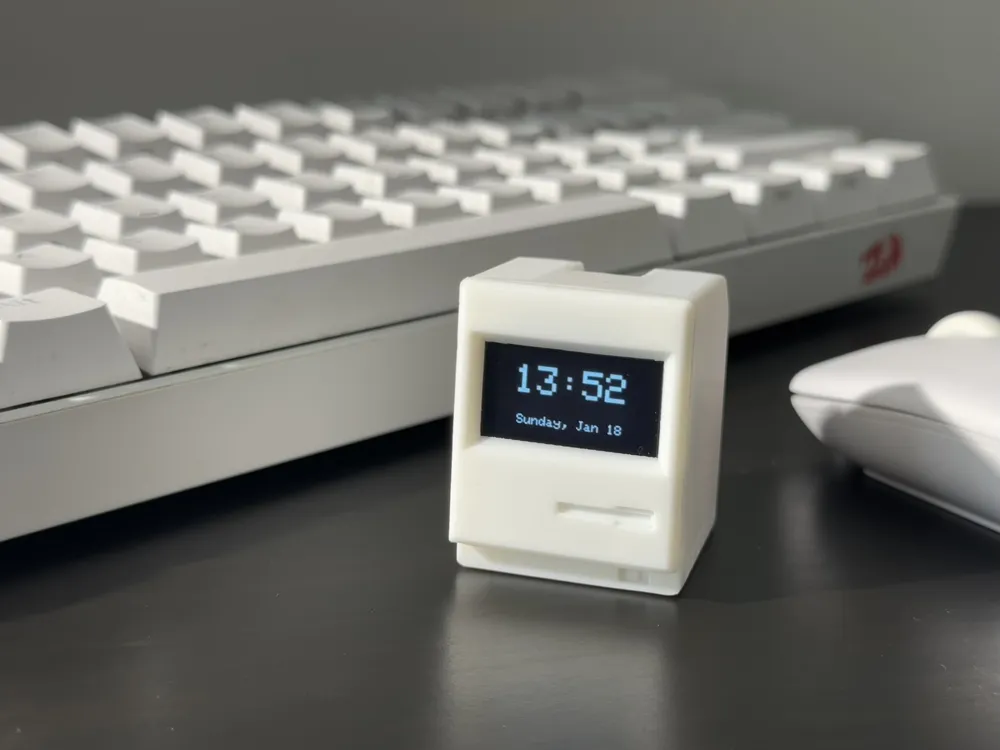 Tinytosh: Mini Retro PC & Smart WiFi Display ESP32 - Free 3D Print ...